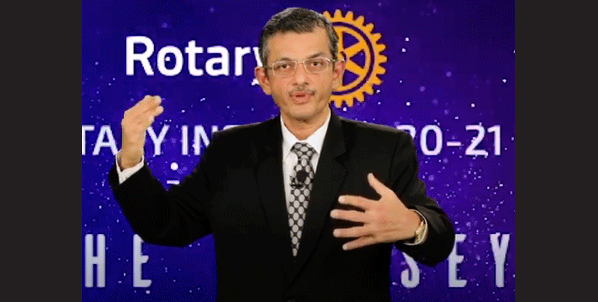 We need Project Positive Health for 20 years: Bharat Pandya - ROTARY NEWS