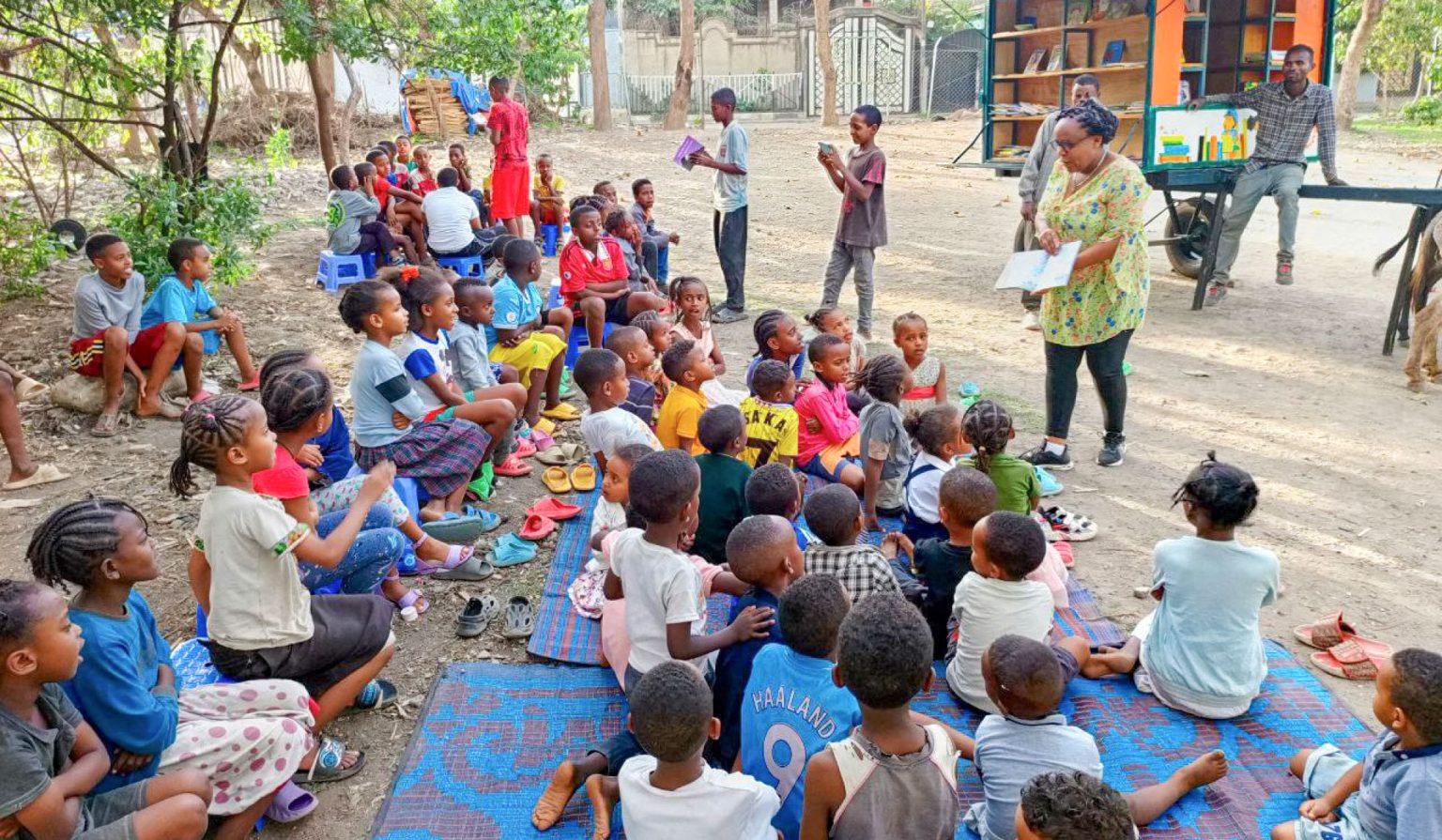Donkey Libraries in Ethiopia - Rotary News